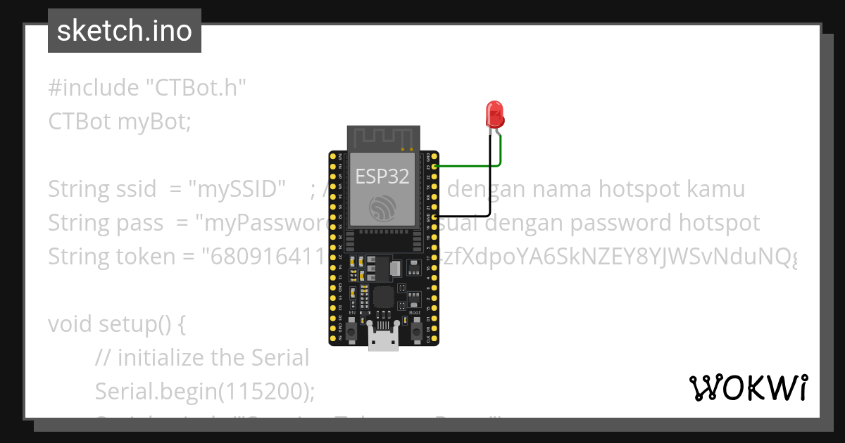 Tele 2 - Wokwi ESP32, STM32, Arduino Simulator