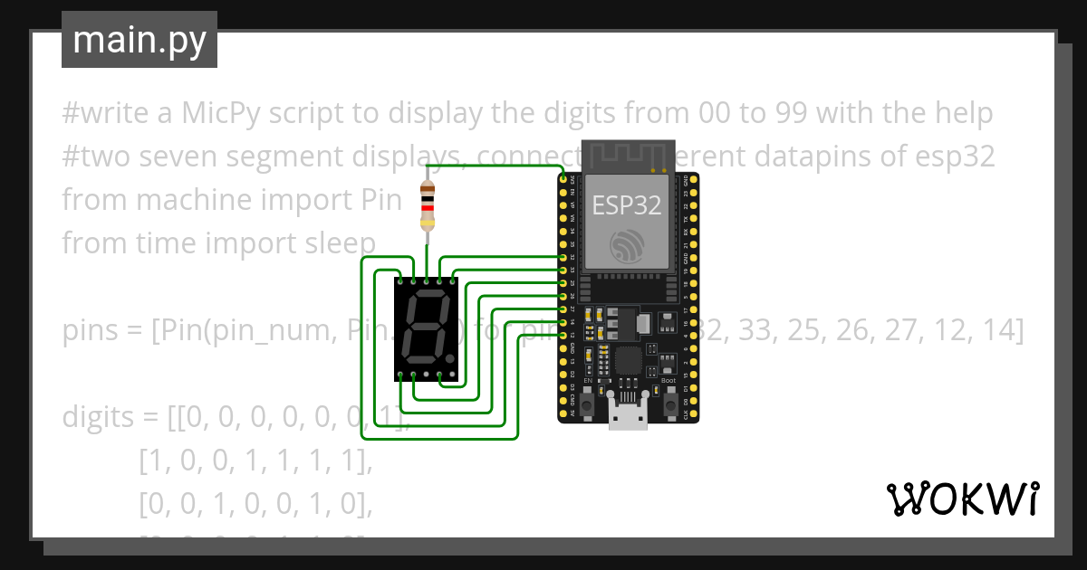 Wokwi - Online ESP32, STM32, Arduino Simulator