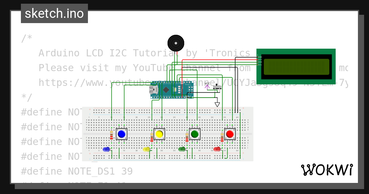 Test Ecran Arduino Wokwi Esp32 Stm32 Arduino Simulator 7649