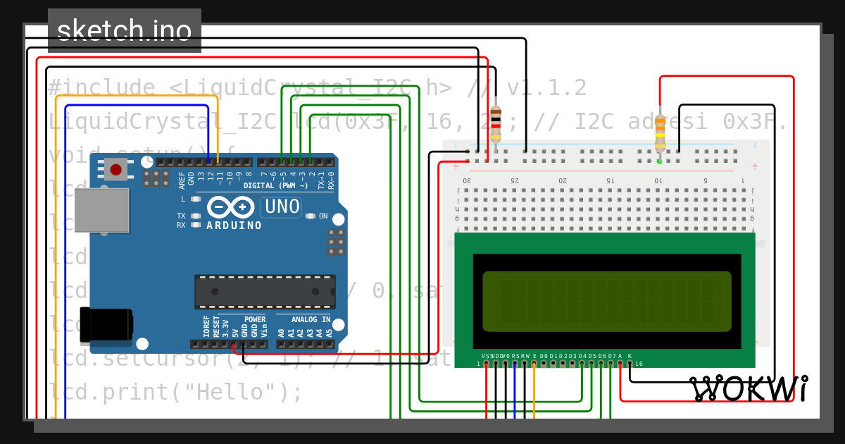 Lcdekranyazısoru Wokwi Esp32 Stm32 Arduino Simulator 7434