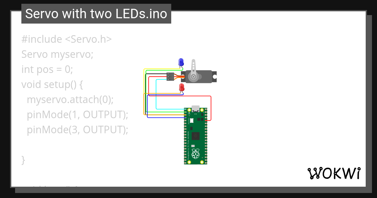 Driving Servo Motor Copy Wokwi Esp32 Stm32 Arduino Simulator