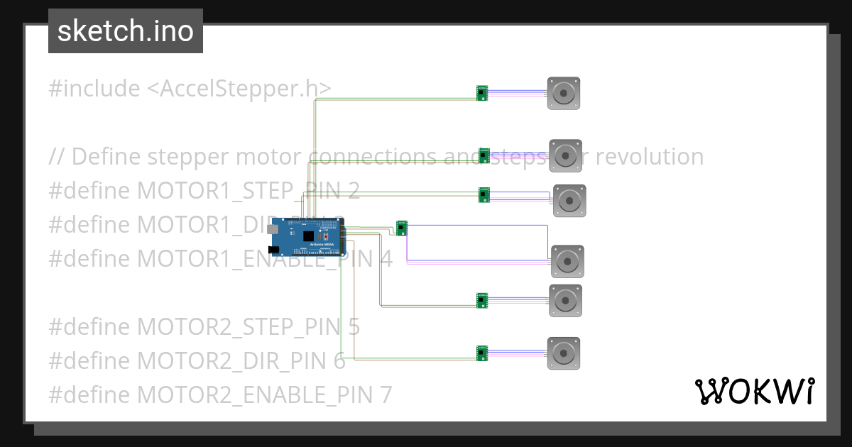 stepper_given_steps - Wokwi ESP32, STM32, Arduino Simulator
