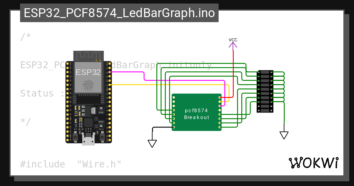 Esp32pcf8574 Wokwi Esp32 Stm32 Arduino Simulator