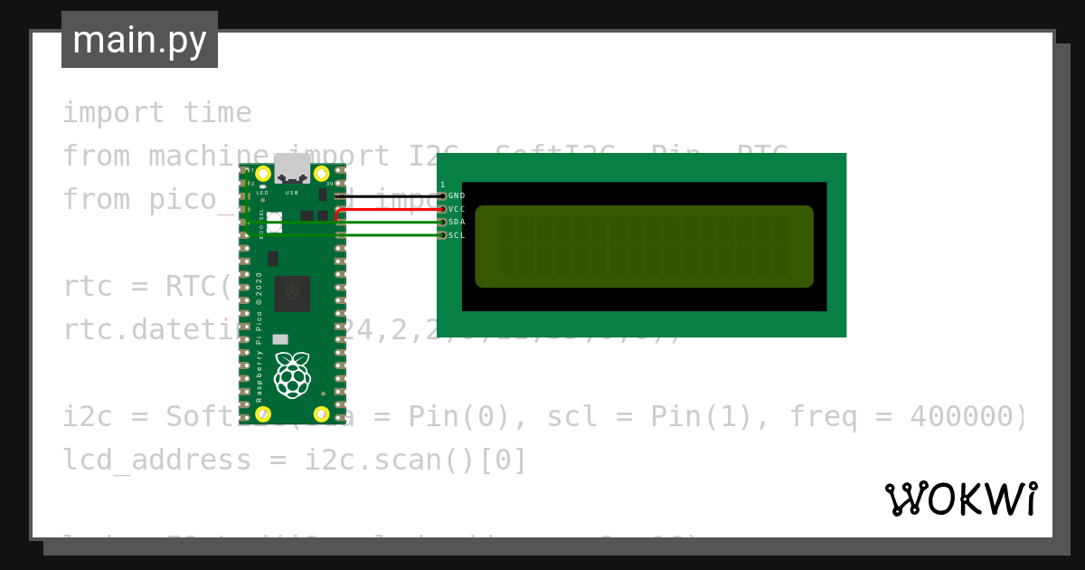 Digital Clock Wokwi Esp32 Stm32 Arduino Simulator 0666