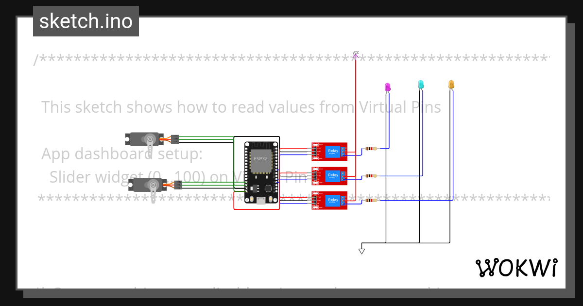 สอบ1 - Wokwi ESP32, STM32, Arduino Simulator
