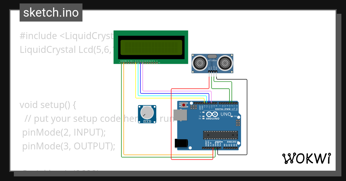 LCD ULTRA - Wokwi ESP32, STM32, Arduino Simulator
