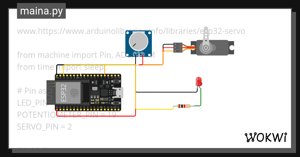 Wokwi - Online ESP32, STM32, Arduino Simulator