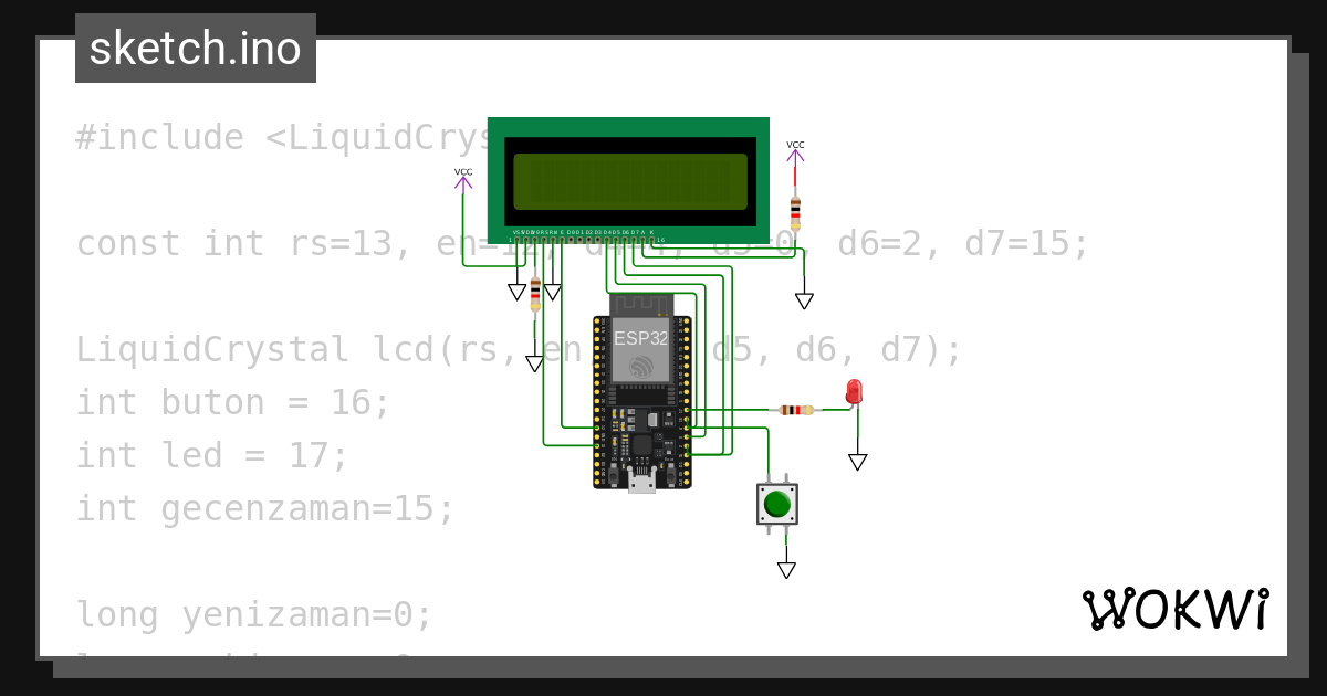 Llcddevre Wokwi Esp32 Stm32 Arduino Simulator 1989