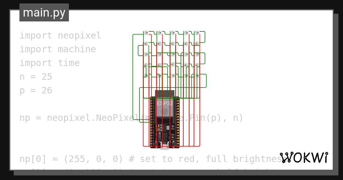 Tetris Test Wokwi Esp32 Stm32 Arduino Simulator 