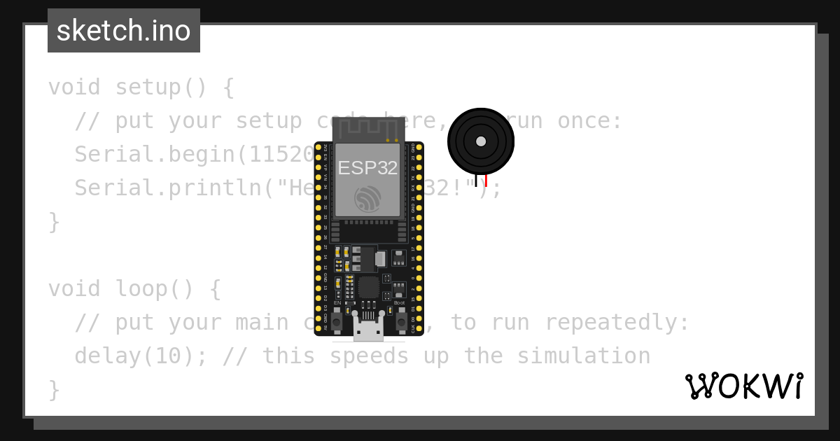 Fire Alarm Wokwi Esp32 Stm32 Arduino Simulator 