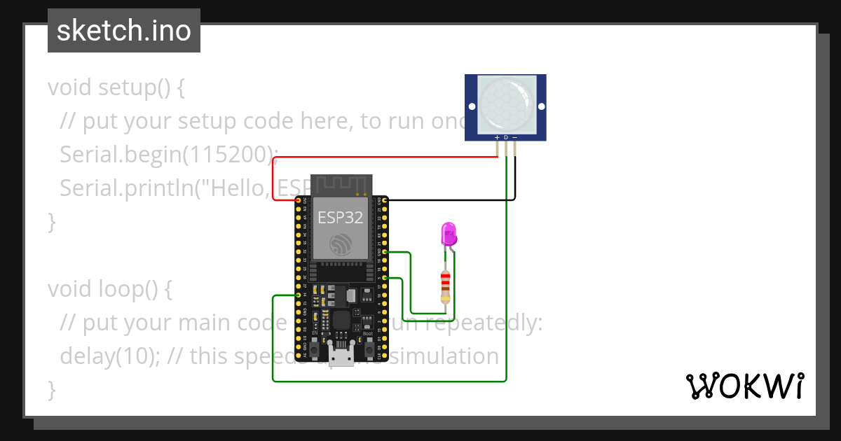 pir.py - Wokwi ESP32, STM32, Arduino Simulator