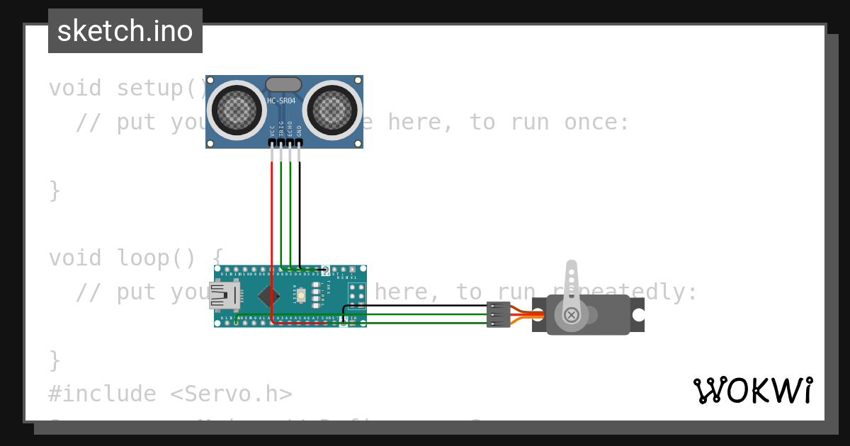 Smartbin Wokwi Esp32 Stm32 Arduino Simulator