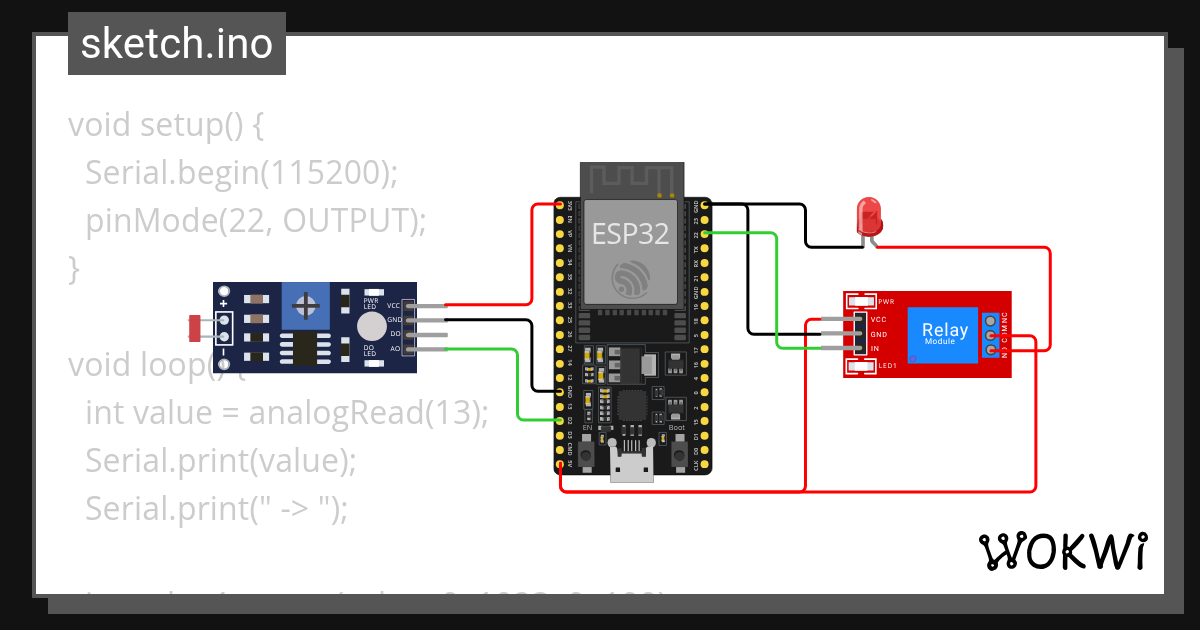 Lab_6.4 - Wokwi ESP32, STM32, Arduino Simulator