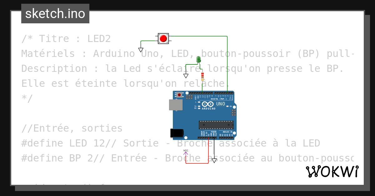 Led4 Wokwi Esp32 Stm32 Arduino Simulator 