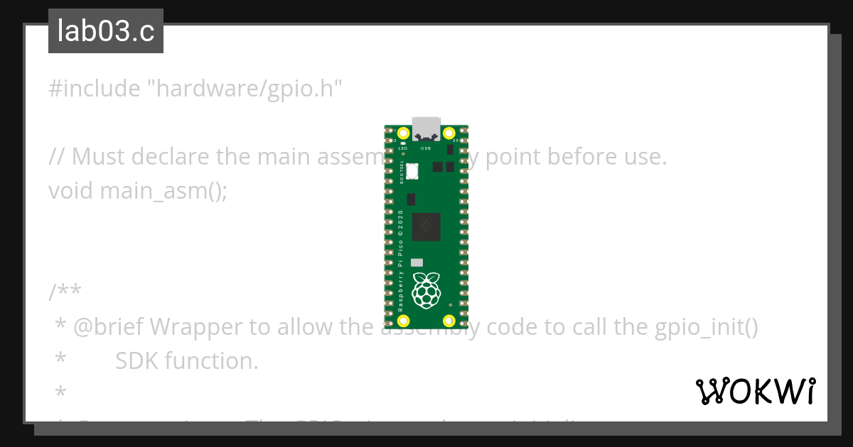LAB3 - Wokwi ESP32, STM32, Arduino Simulator