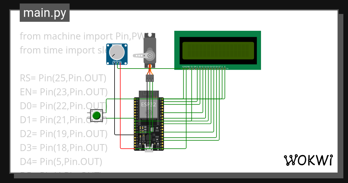 Practica 2 - Wokwi ESP32, STM32, Arduino Simulator