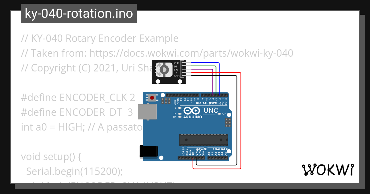 Ky 040 Rotationseb Wokwi Esp32 Stm32 Arduino Simulator 3432