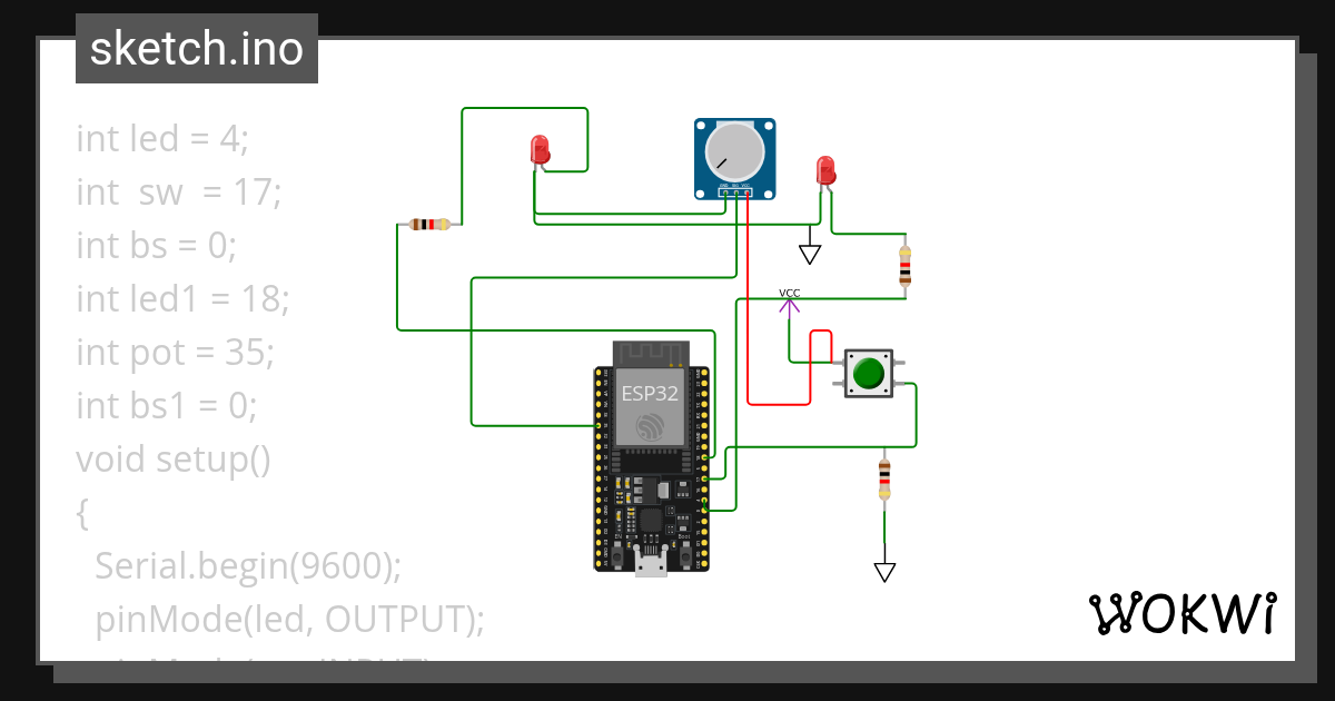 Wokwi - Online ESP32, STM32, Arduino Simulator