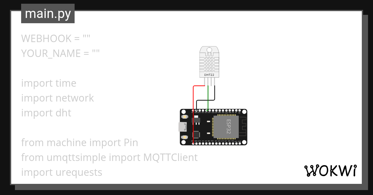 SDFEM IOT EX6C - Wokwi ESP32, STM32, Arduino Simulator
