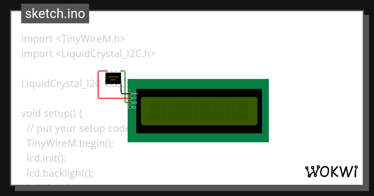LCD - Wokwi ESP32, STM32, Arduino Simulator