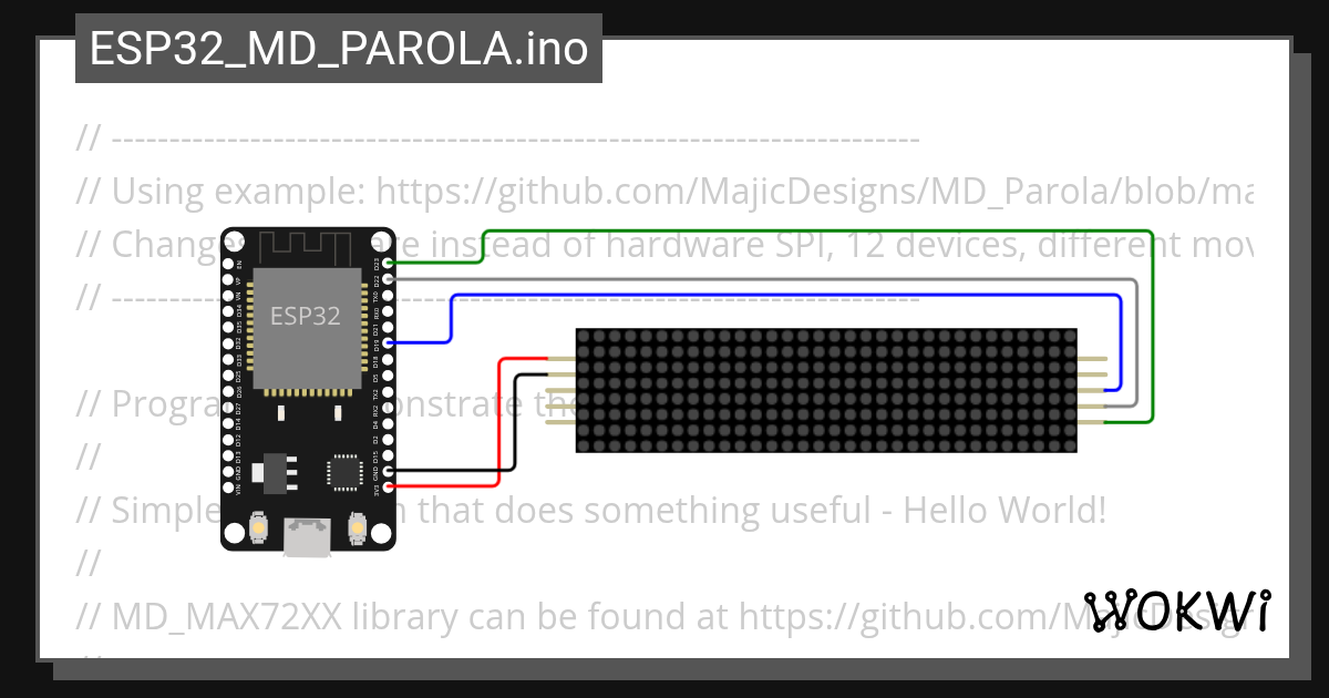 Wokwi - Online ESP32, STM32, Arduino Simulator