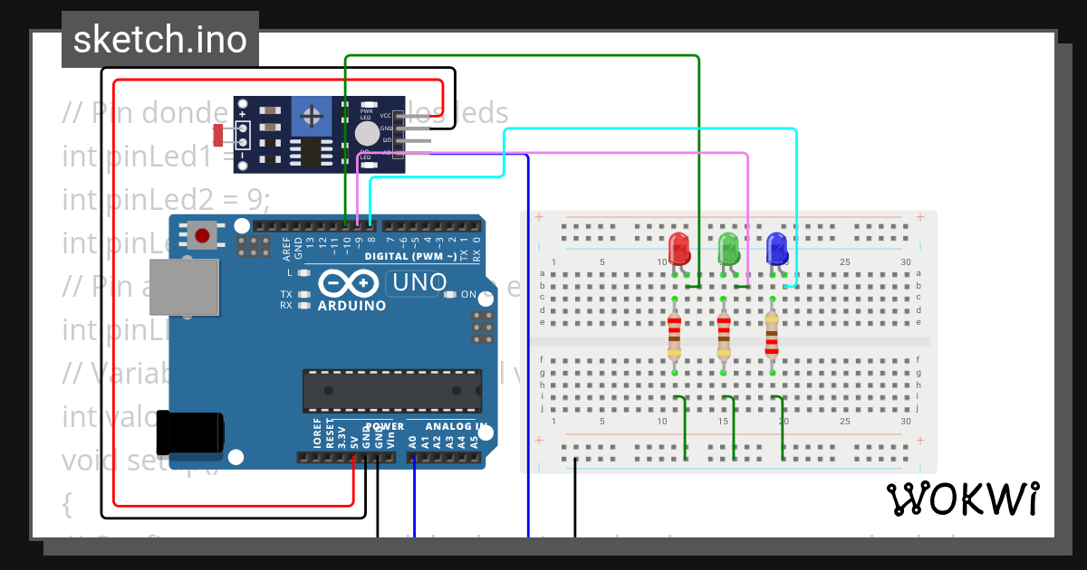 Actividad 5 (UNIDEG) - Wokwi ESP32, STM32, Arduino Simulator