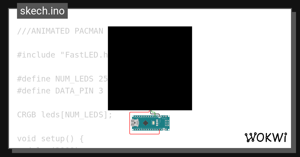 Xy Matrix Animation 2 Wokwi Esp32 Stm32 Arduino Simulator