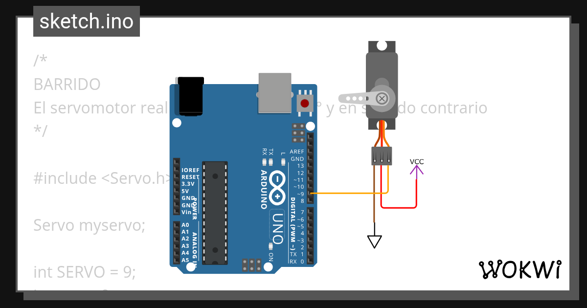 SERVO_01 - Wokwi ESP32, STM32, Arduino Simulator SERVO_01 - Wokwi ESP32, STM32, Arduino Simulator
