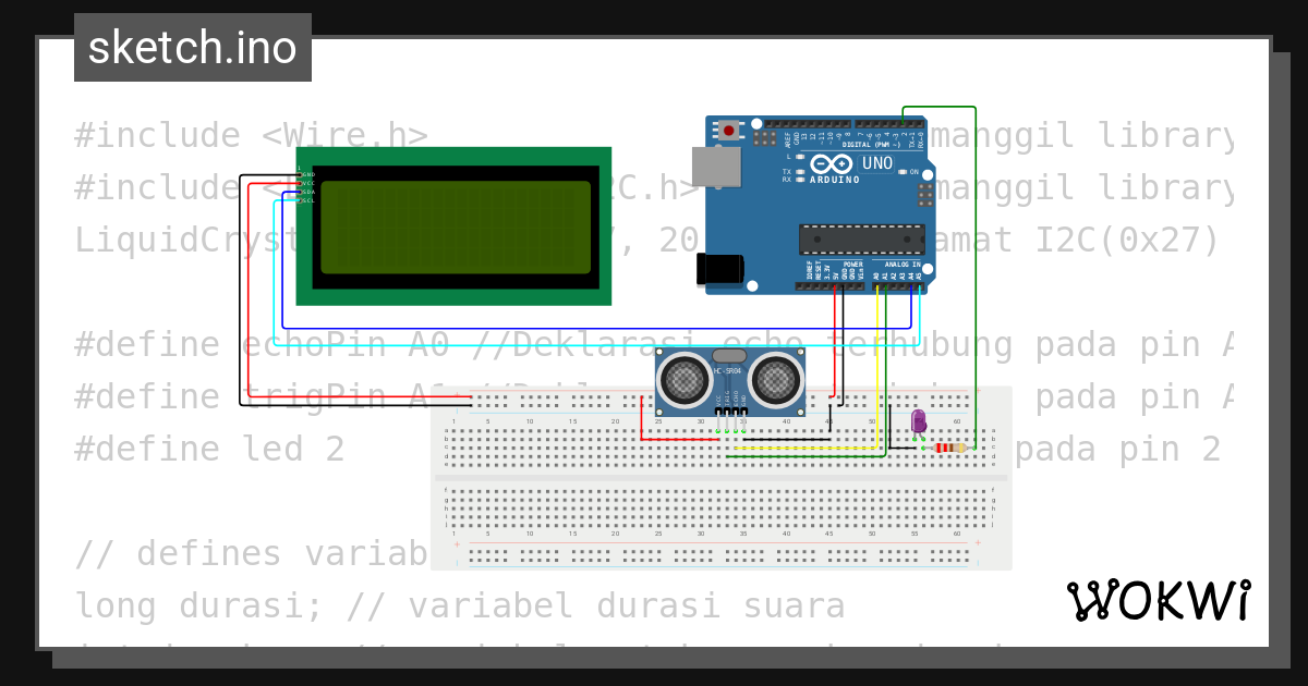 Sensor Lsd Led Wokwi Esp32 Stm32 Arduino Simulator 0133
