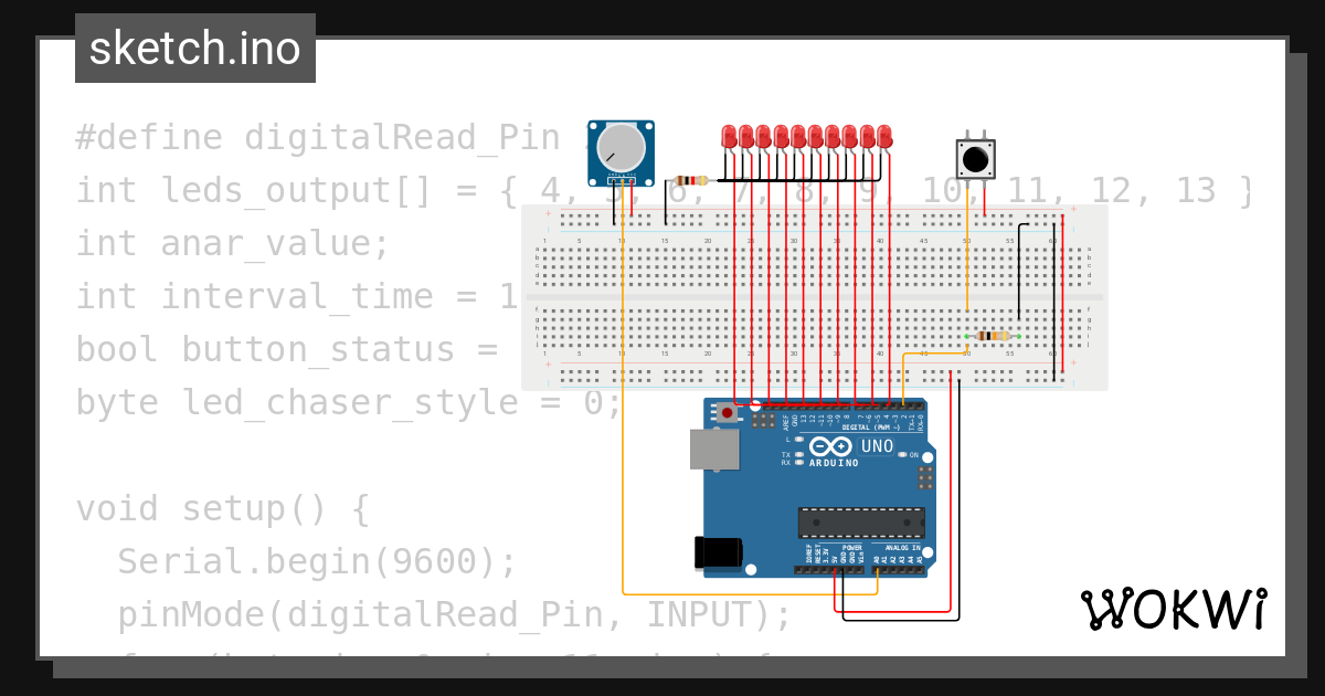 Ledchaser7effects Wokwi Esp32 Stm32 Arduino Simulator 2653