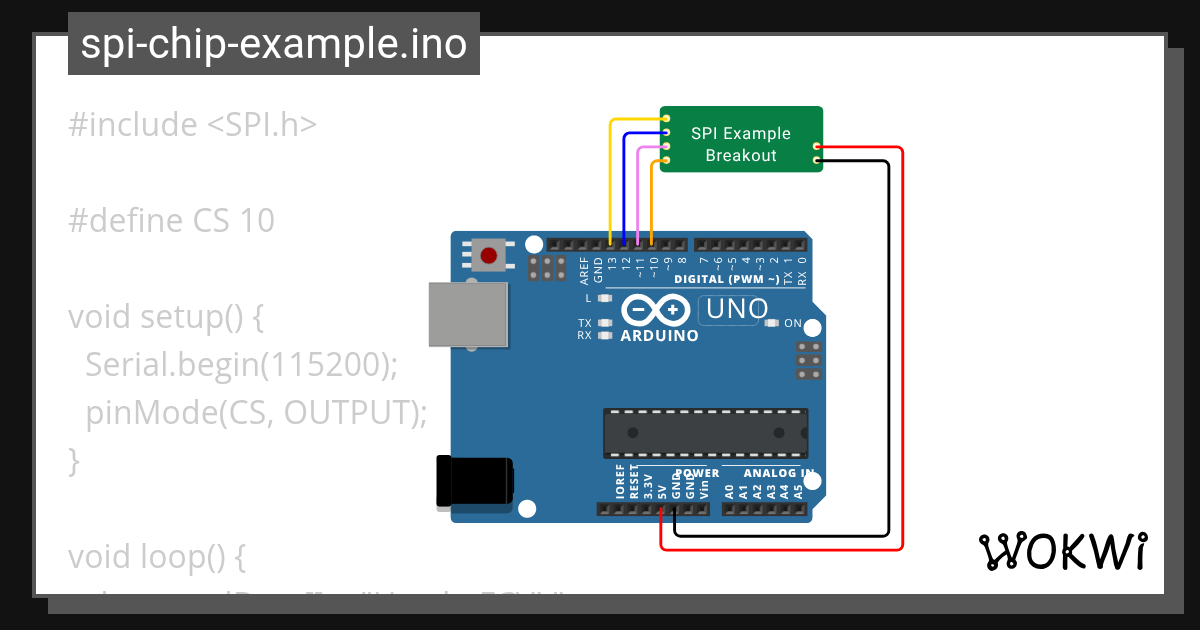 spi example another - Wokwi ESP32, STM32, Arduino Simulator