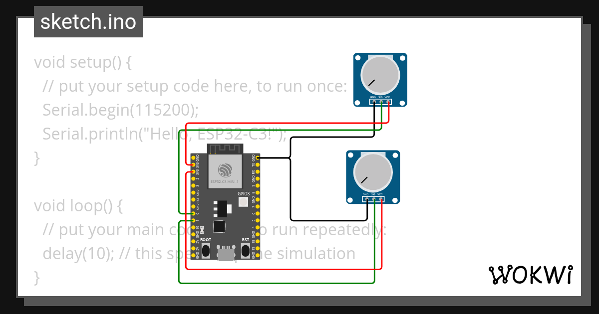Potensiometer No Code Wokwi Esp32 Stm32 Arduino Simulator 4705