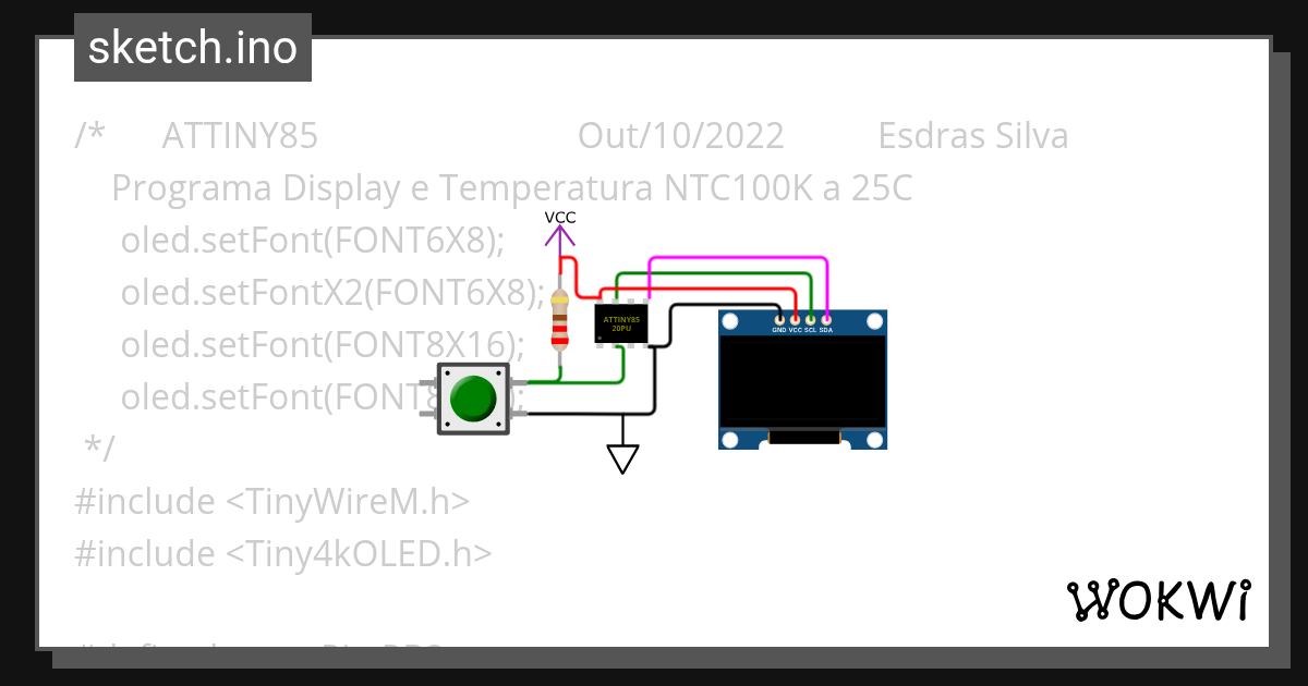 Attiny85 Oled I2c Copy 4 Wokwi Esp32 Stm32 Arduino Simulator 1077