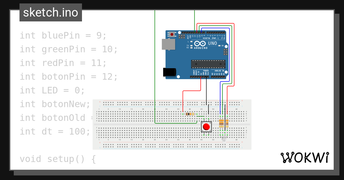 Ejercicio 3 Wokwi Esp32 Stm32 Arduino Simulator 5264