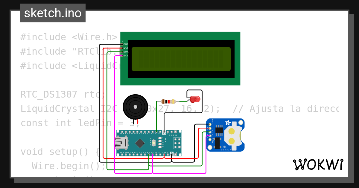Rtc Buzzer Y Led Prueba Wokwi Esp32 Stm32 Arduino Simulator 6496