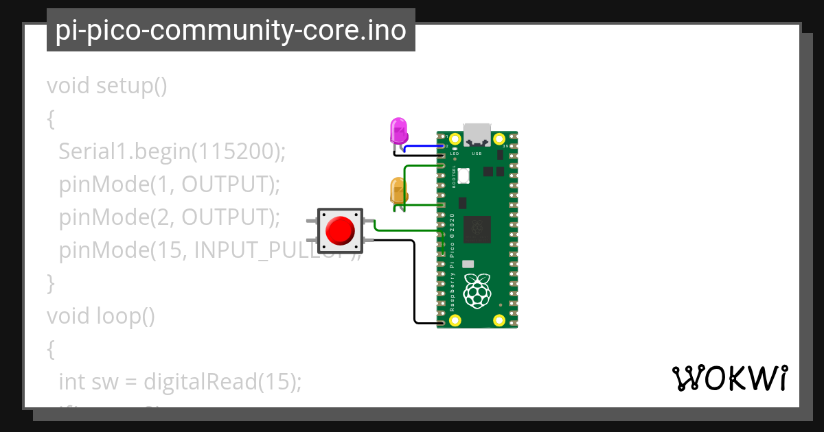 Pi Pico Community O Copy Wokwi Esp32 Stm32 Arduino Simulator 6321