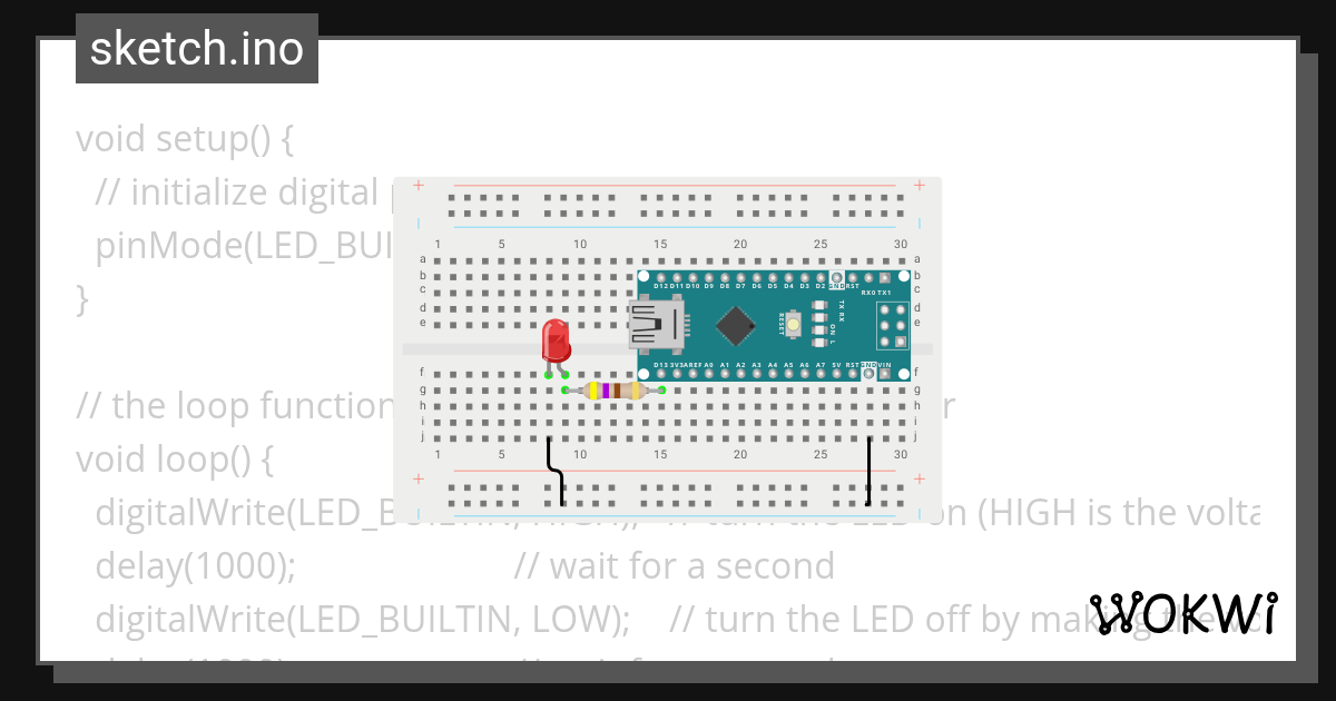 E02_31 - Wokwi ESP32, STM32, Arduino Simulator