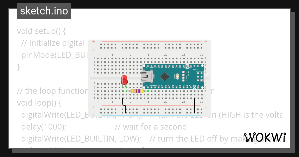 E02_29 - Wokwi ESP32, STM32, Arduino Simulator