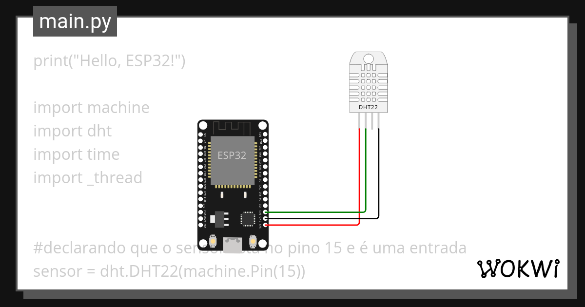 Sensor De Temperatura Com Thread Wokwi Esp32 Stm32 Arduino Simulator 8501