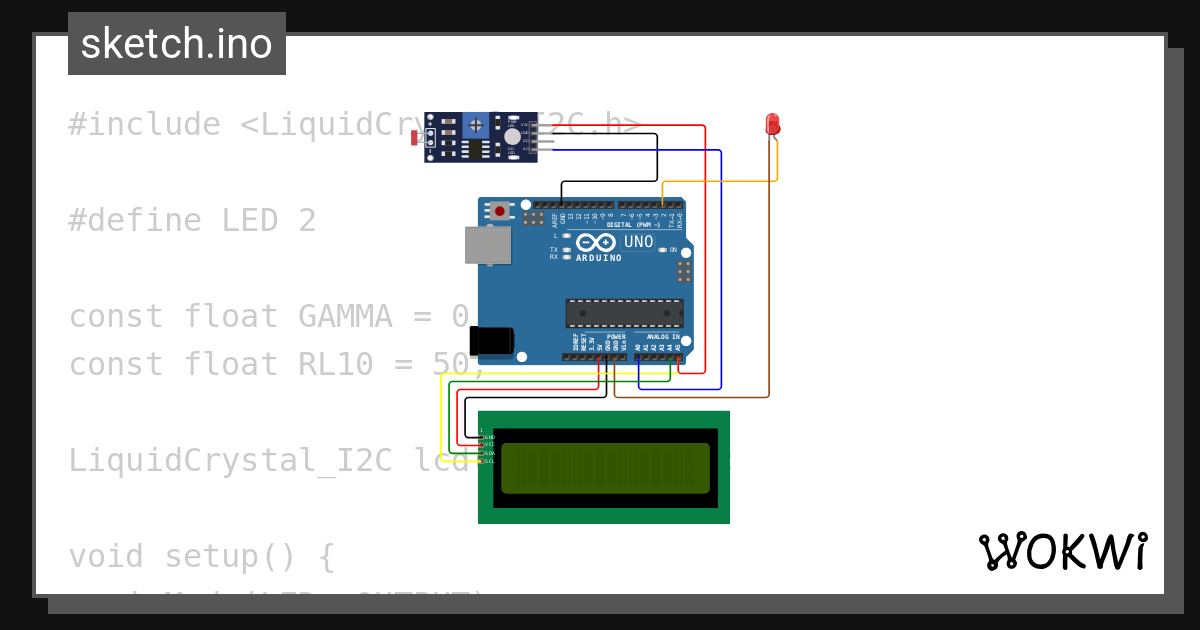 Ldr Cahaya Wokwi Esp32 Stm32 Arduino Simulator 2139