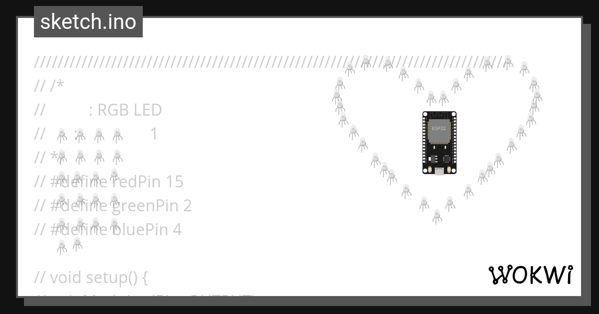 RGB_LED - Wokwi ESP32, STM32, Arduino Simulator