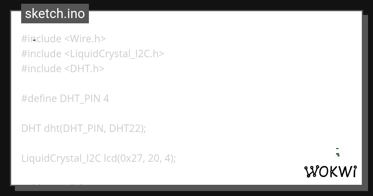 Wokwi - Online ESP32, STM32, Arduino Simulator Wokwi - Online ESP32, STM32, Arduino Simulator
