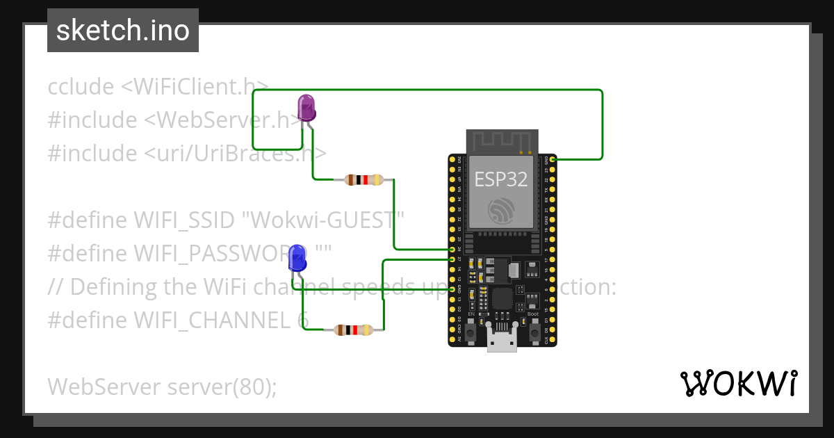 http server - Wokwi ESP32, STM32, Arduino Simulator