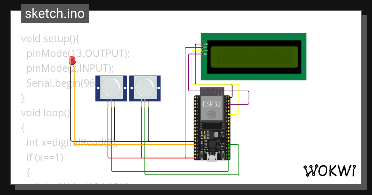 two IR Sensor (21.02.24) - Wokwi ESP32, STM32, Arduino Simulator two IR Sensor (21.02.24) - Wokwi ESP32, STM32, Arduino Simulator