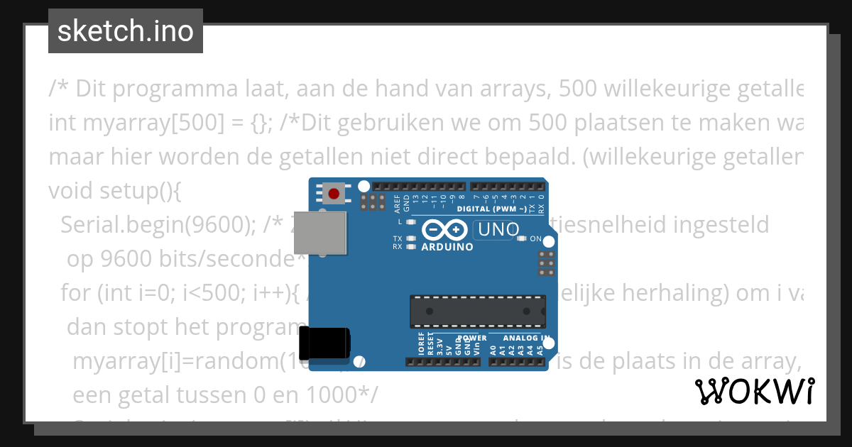 7.7.2 bis oefening 2 - Wokwi ESP32, STM32, Arduino Simulator