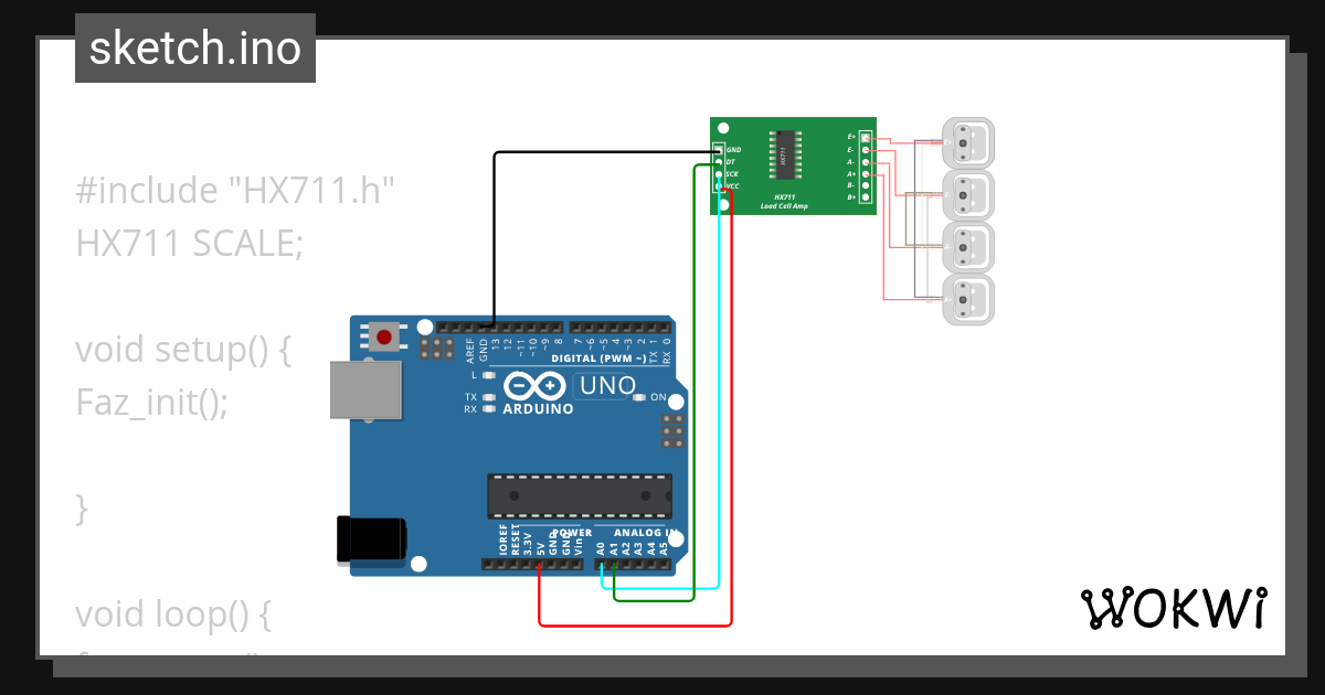 balança medica - Wokwi ESP32, STM32, Arduino Simulator