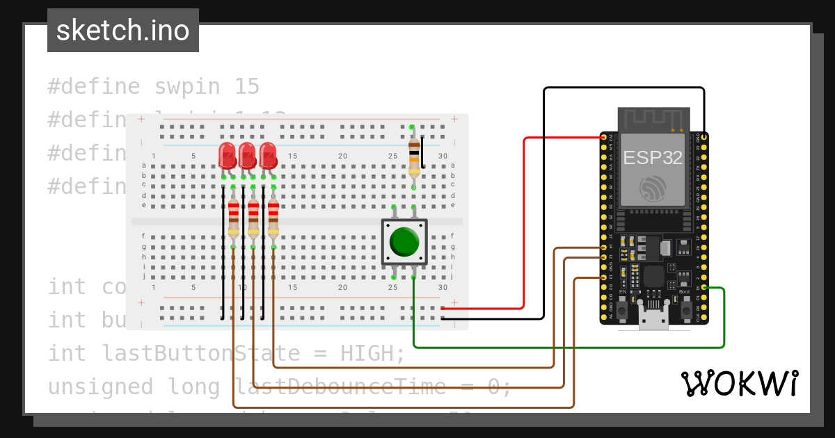 สวิตซ์ Wokwi Esp32 Stm32 Arduino Simulator 4732