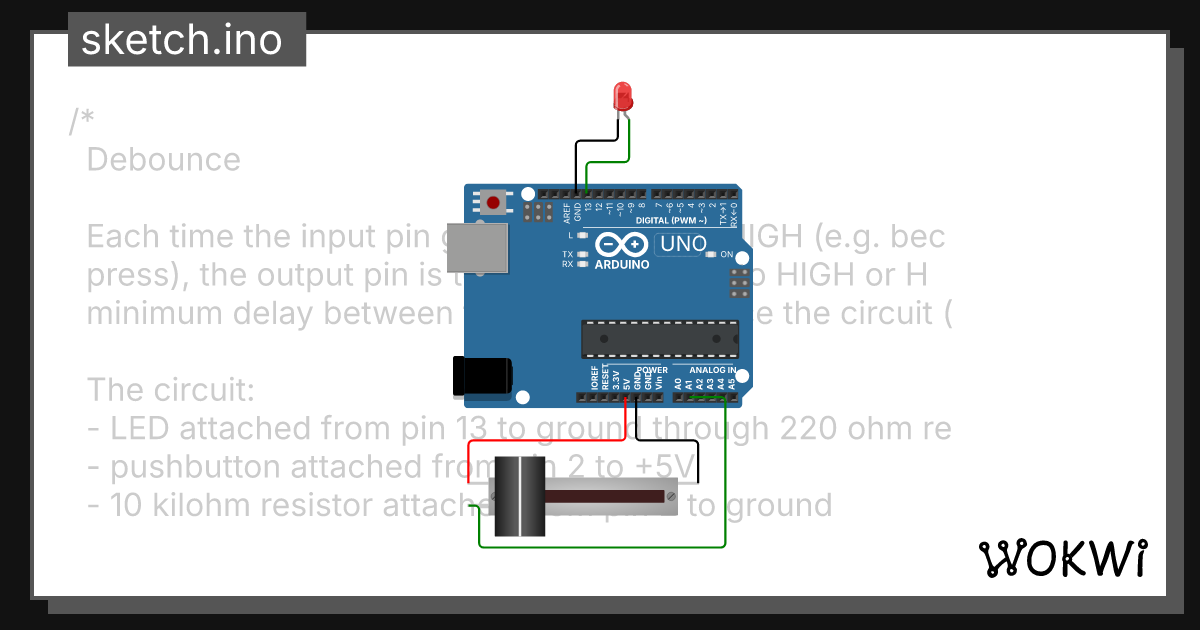 on delay timer - Wokwi ESP32, STM32, Arduino Simulator