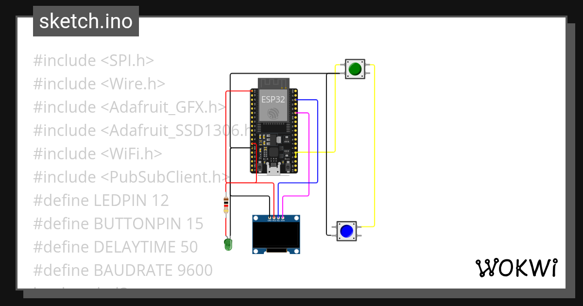 Test Switch Wokwi Esp32 Stm32 Arduino Simulator 2738