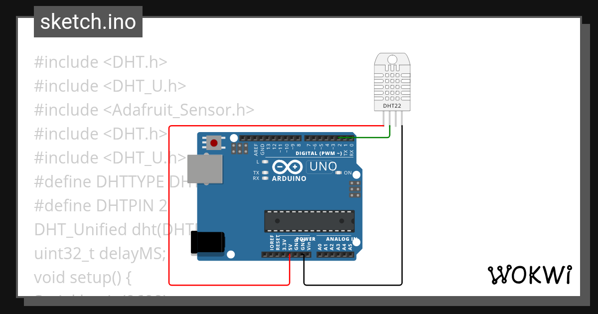 dht11 - Wokwi ESP32, STM32, Arduino Simulator